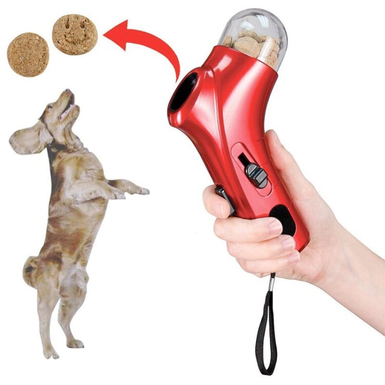 Snack Catapult Launcher – Dog Interactive Training Toy – DogMega.Com
